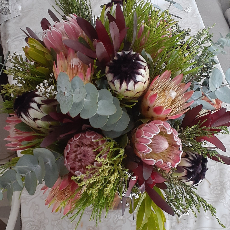 Cape Harmony Bouquet - The Flower Chronicles